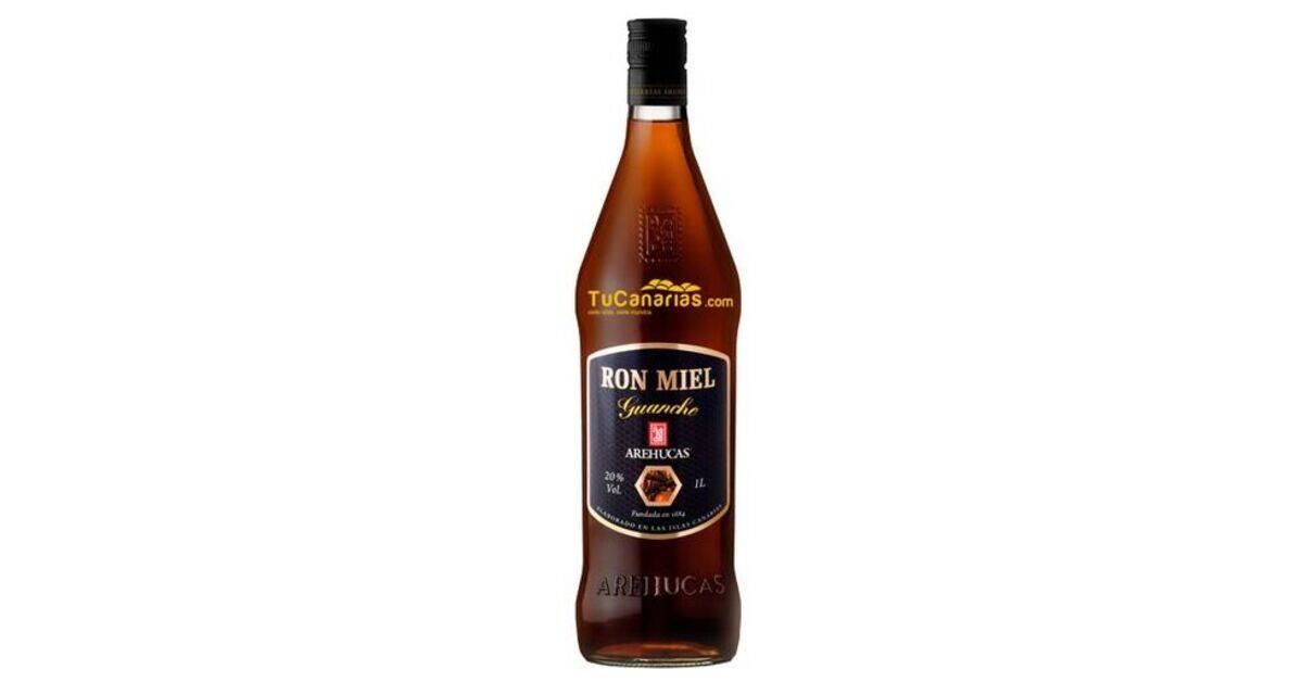 Arehucas Honey Rum Guanche 1 L.