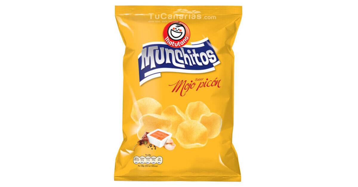 Papas Munchitos sabor Mojo Picon 70g